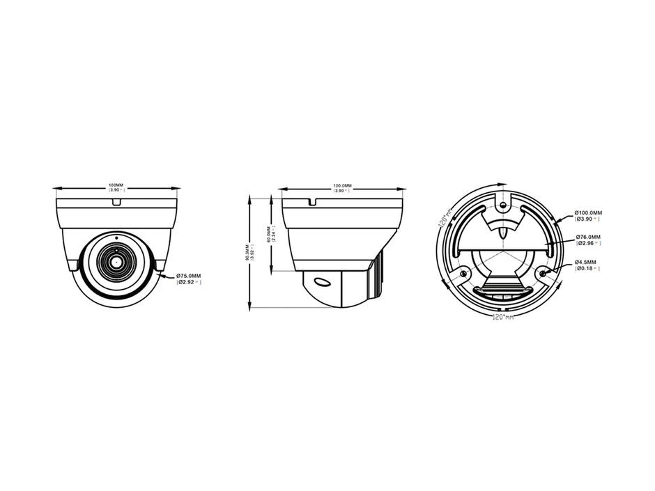 Dome Turret Style Cameras – COASTAL VIDEO SECURITY